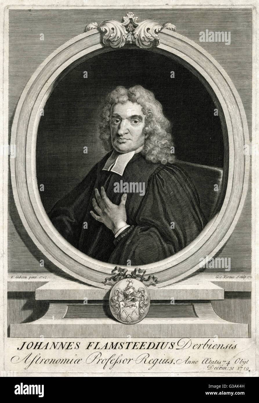 John flamsteed hi-res stock photography and images - Alamy