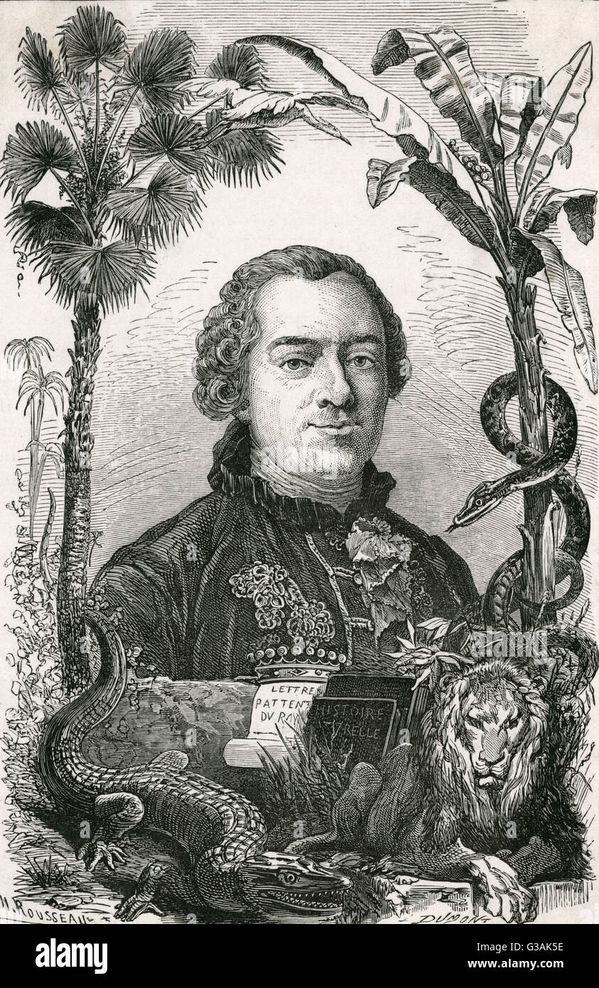 Georges-Louis Leclerc, Comte de Buffon Stock Photo - Alamy