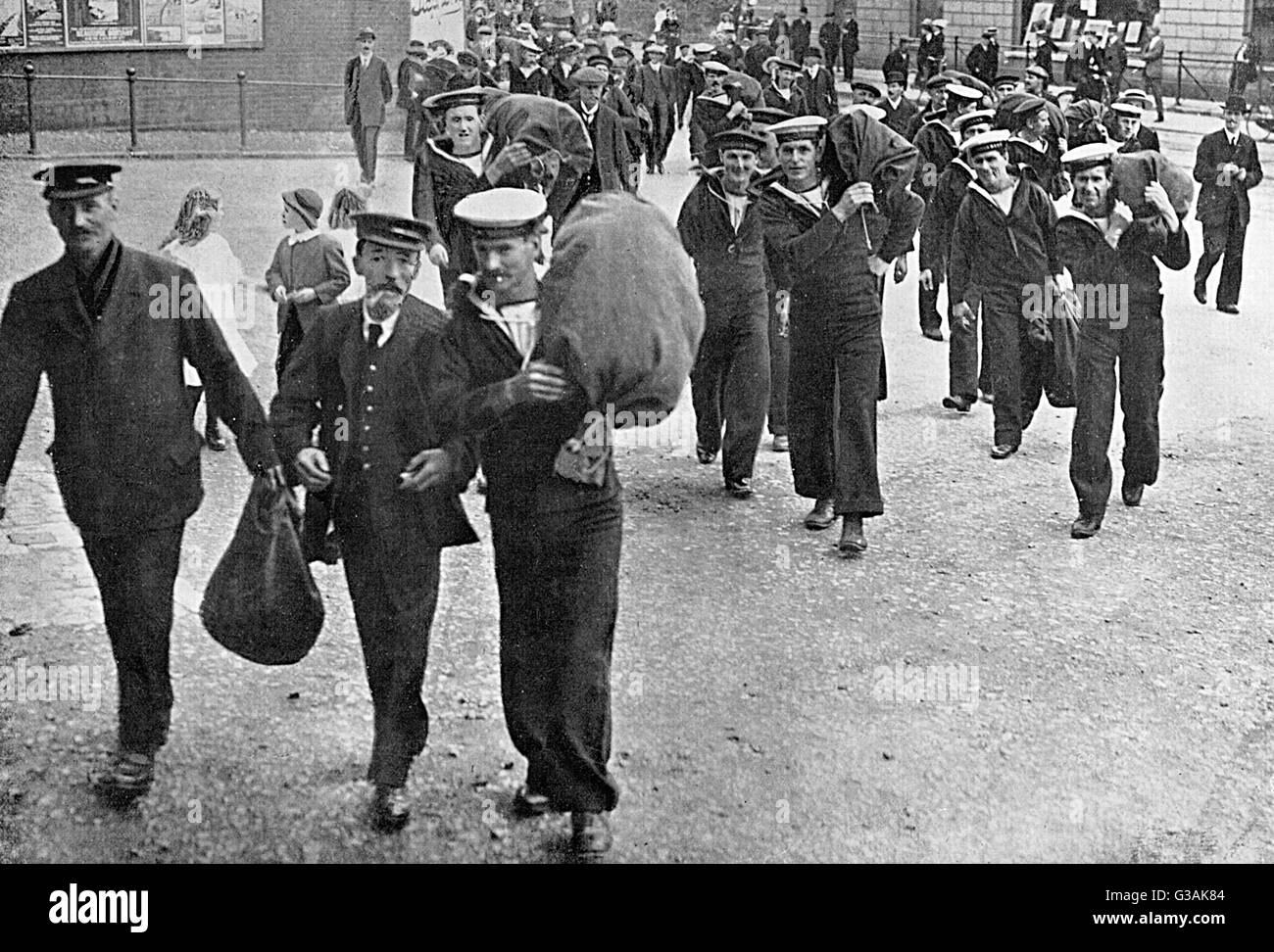 Mobilization of the british fleet hi-res stock photography and images ...