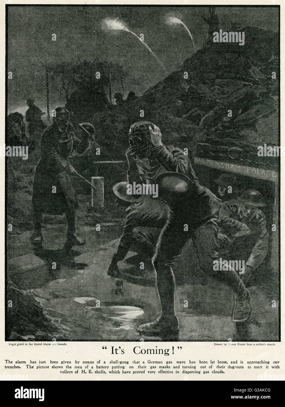 Buckingham palace 1917 hi-res stock photography and images - Alamy