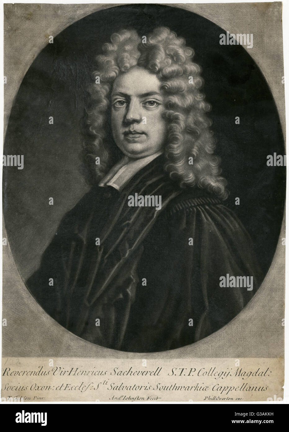 Henry sacheverell hi-res stock photography and images - Alamy