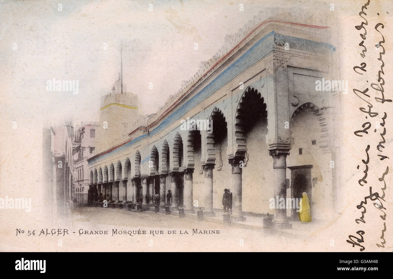 Algeria grand mosque hi-res stock photography and images - Alamy