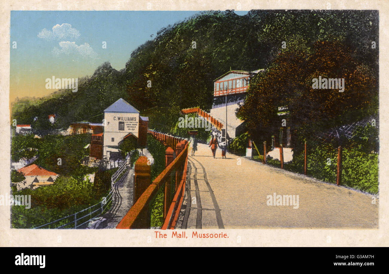 Mussoorie hill station hi-res stock photography and images - Alamy