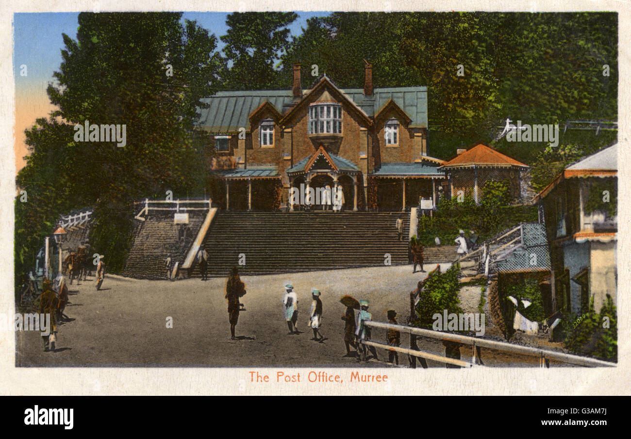 The Post Office, Mussoorie, India Stock Photo - Alamy