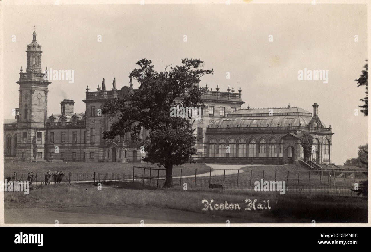Hooton Hall - Cheshire - designed by Samuel Wyatt Stock Photo - Alamy