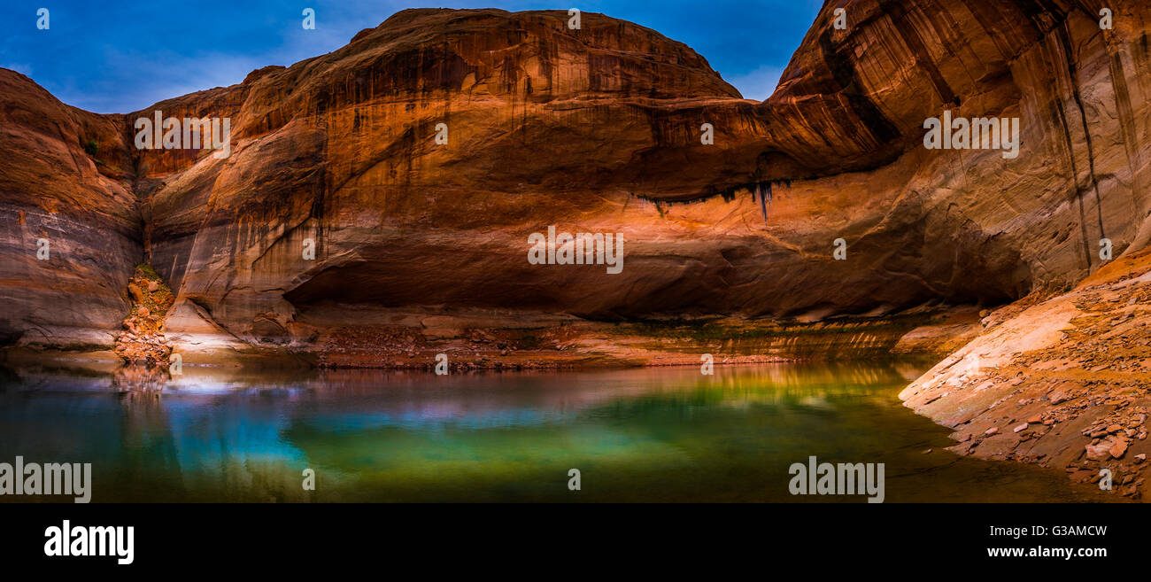 Lake Powell Utah Lost Eden USA Landscapes Stock Photo - Alamy