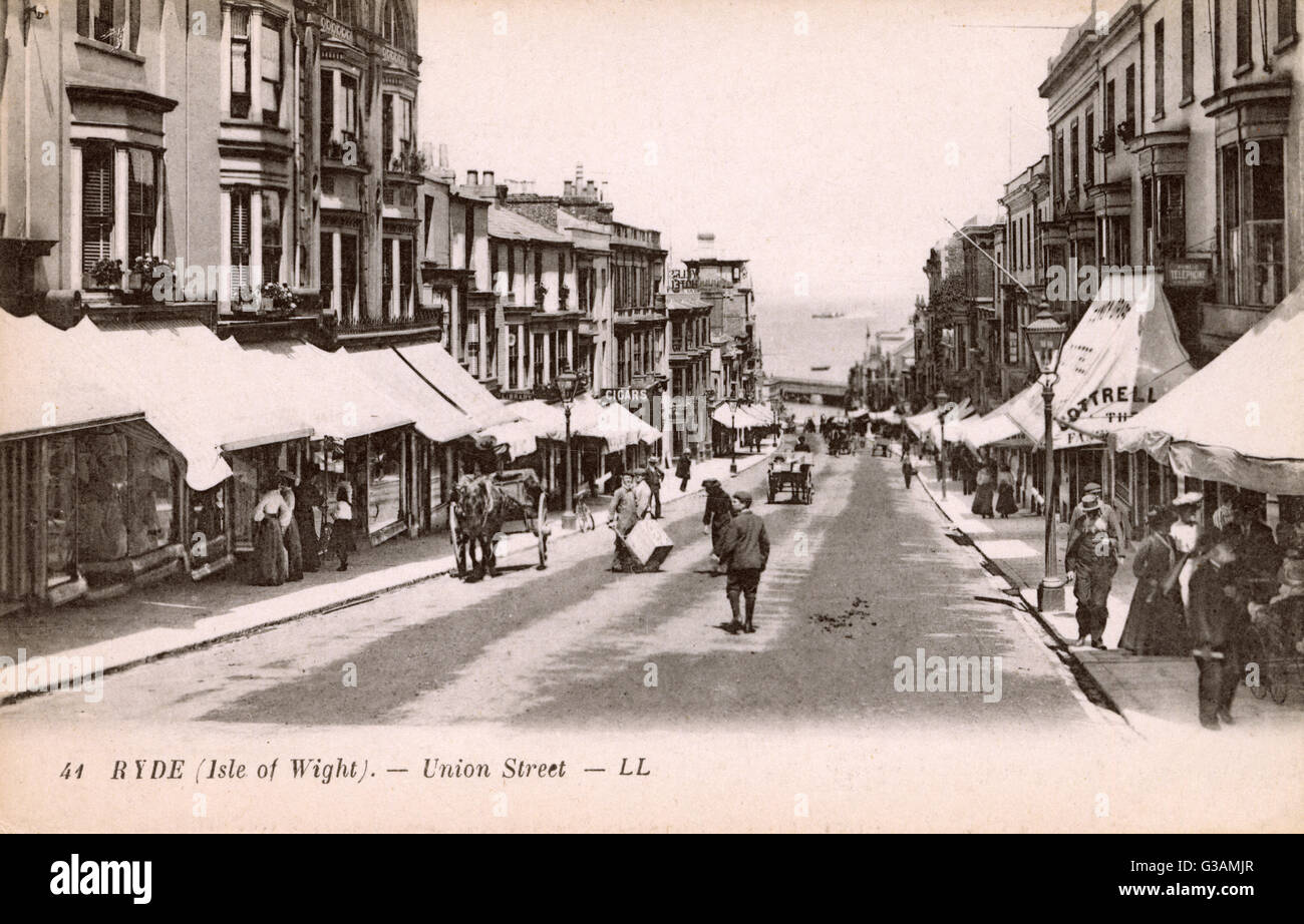 Union street ryde isle wight hi-res stock photography and images - Alamy