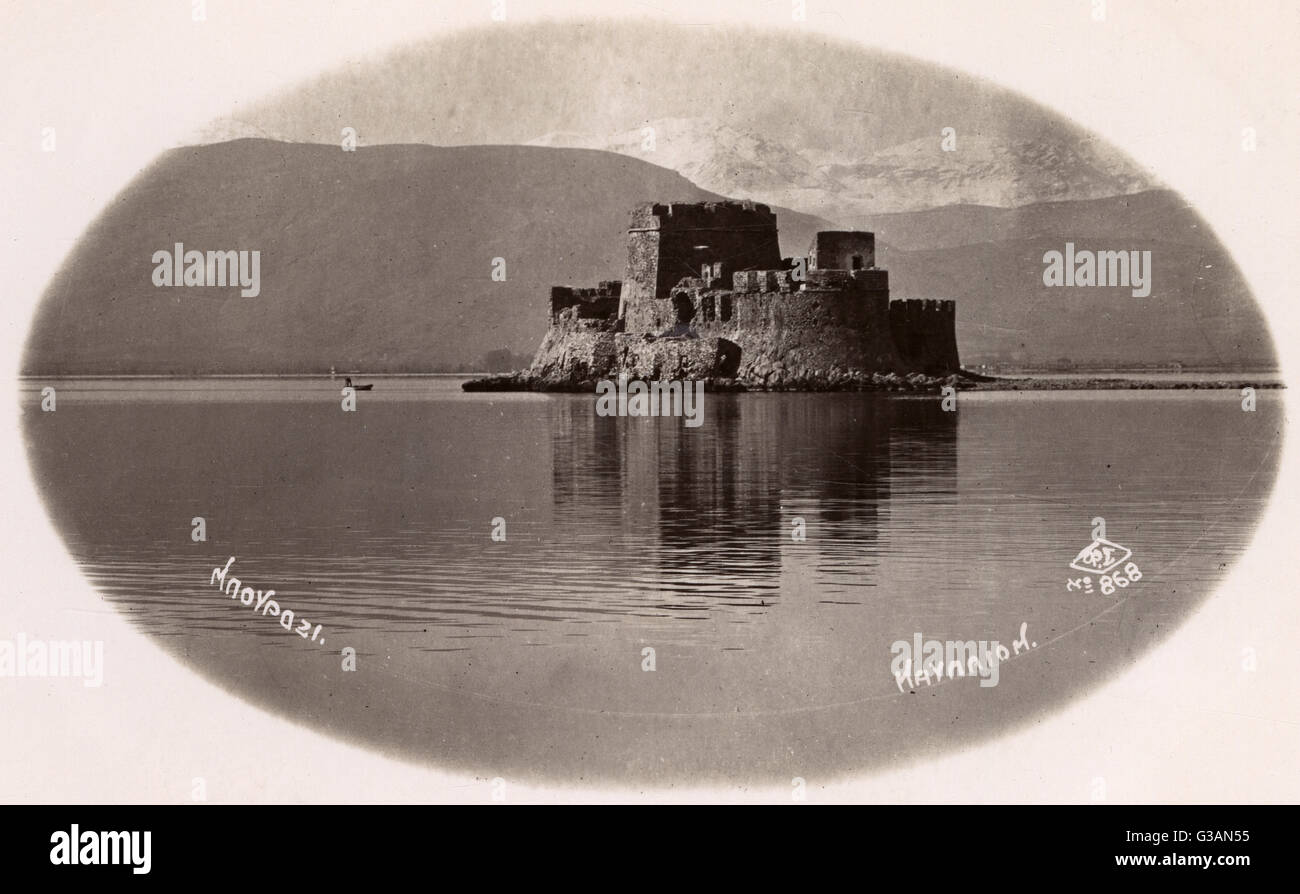 Nafplio, Greece - Bourtzi Castle Stock Photo - Alamy