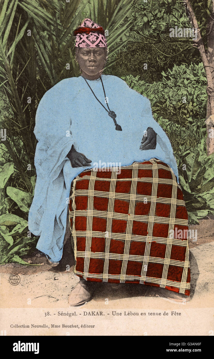 Dakar, Senegal - Woman of the Lebou Tribe Stock Photo - Alamy