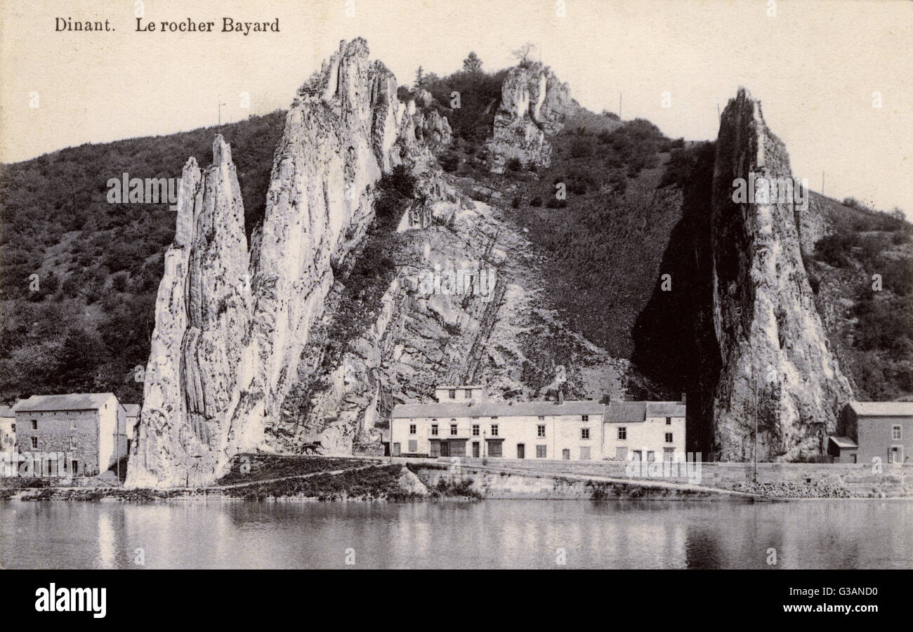 The Bayard Rocks at Dinant, Belgium Stock Photo - Alamy