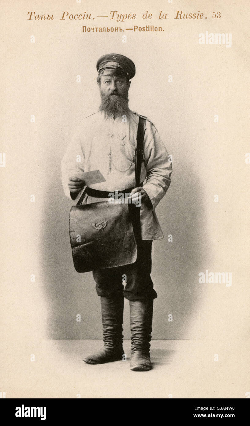 Russian postman hi-res stock photography and images - Alamy