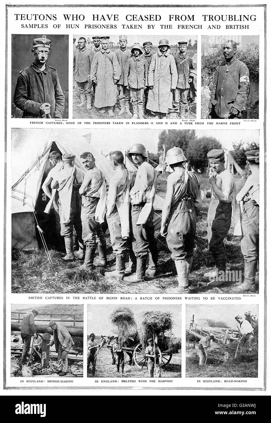 Prisoners war captured germans hi-res stock photography and images - Alamy