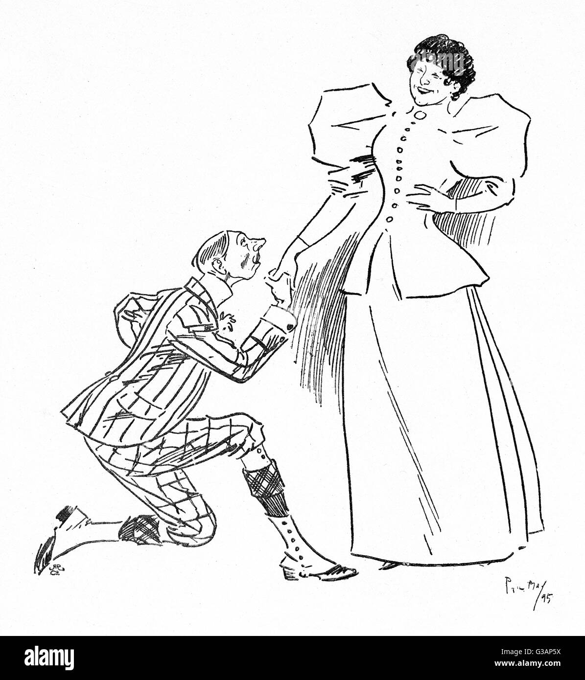 Male suitor Cut Out Stock Images & Pictures - Alamy