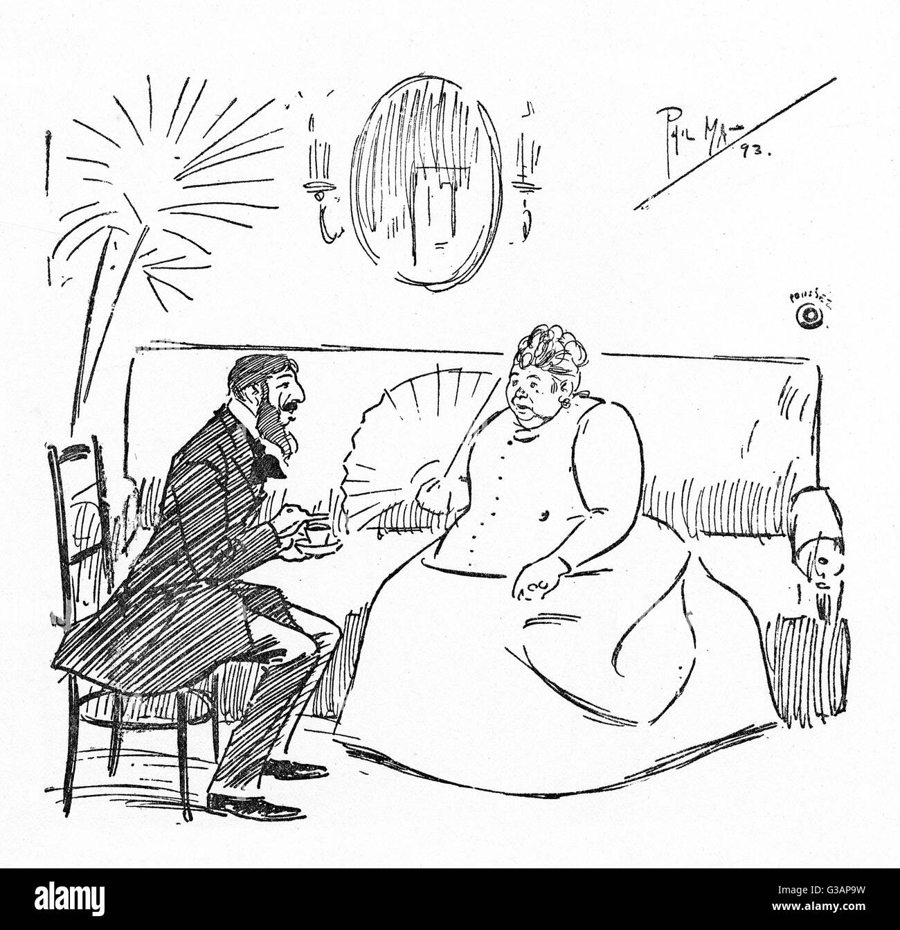 Confused conversation Cut Out Stock Images & Pictures - Alamy