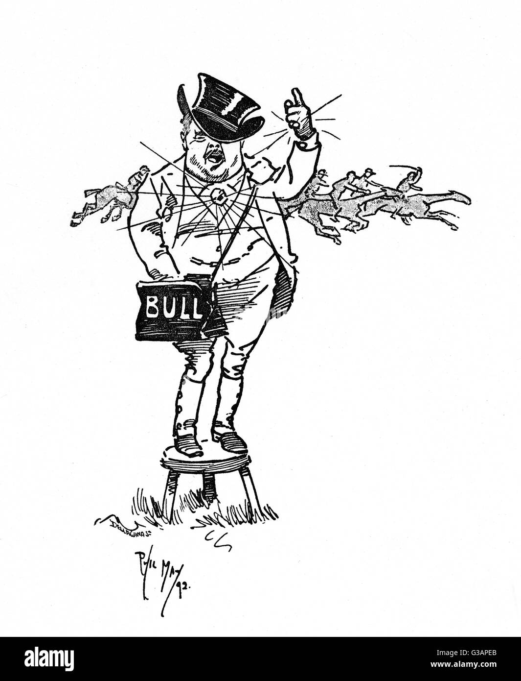 Chippy Norton - Late Victorian era Bookmaker Stock Photo - Alamy