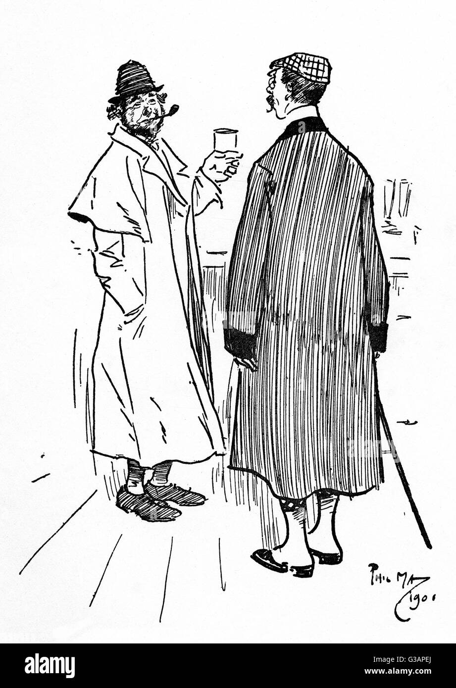 Irish Drunk Pat and his drinking logic Stock Photo - Alamy