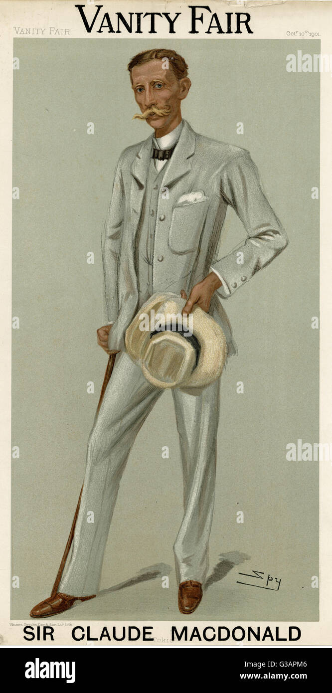 Sir claude maxwell macdonald hi-res stock photography and images - Alamy