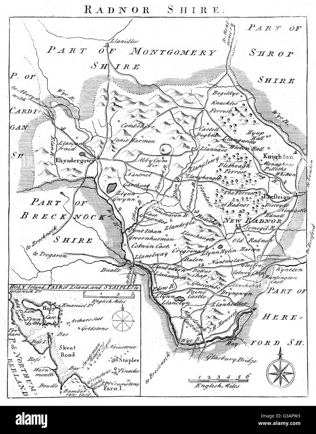 Welsh Map High Resolution Stock Photography and Images - Alamy