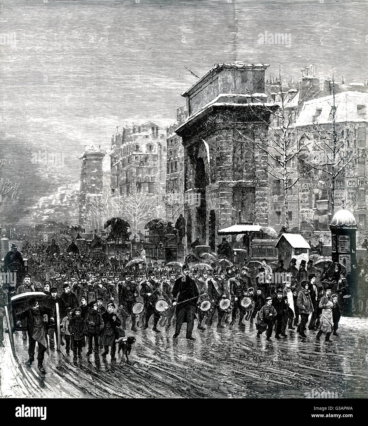 Paris france march circa hi-res stock photography and images - Alamy