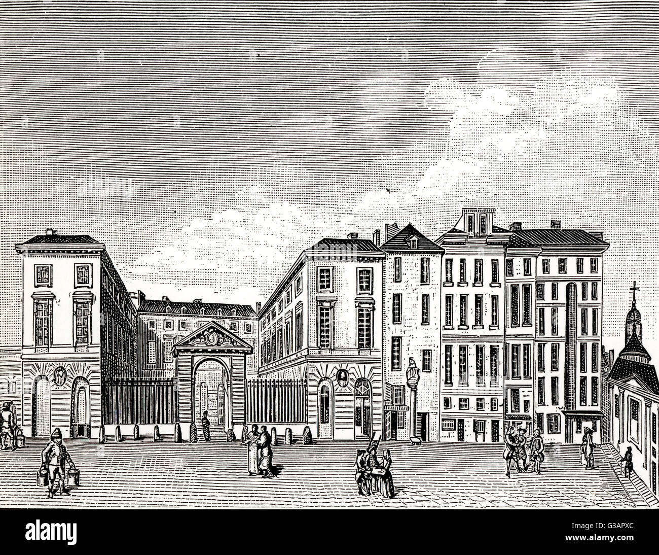 Paris, France - College Royal or College de France Stock Photo - Alamy