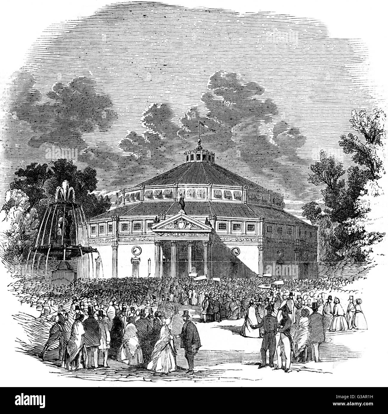 Paris, France - Champs-Elysees, Circus Stock Photo - Alamy