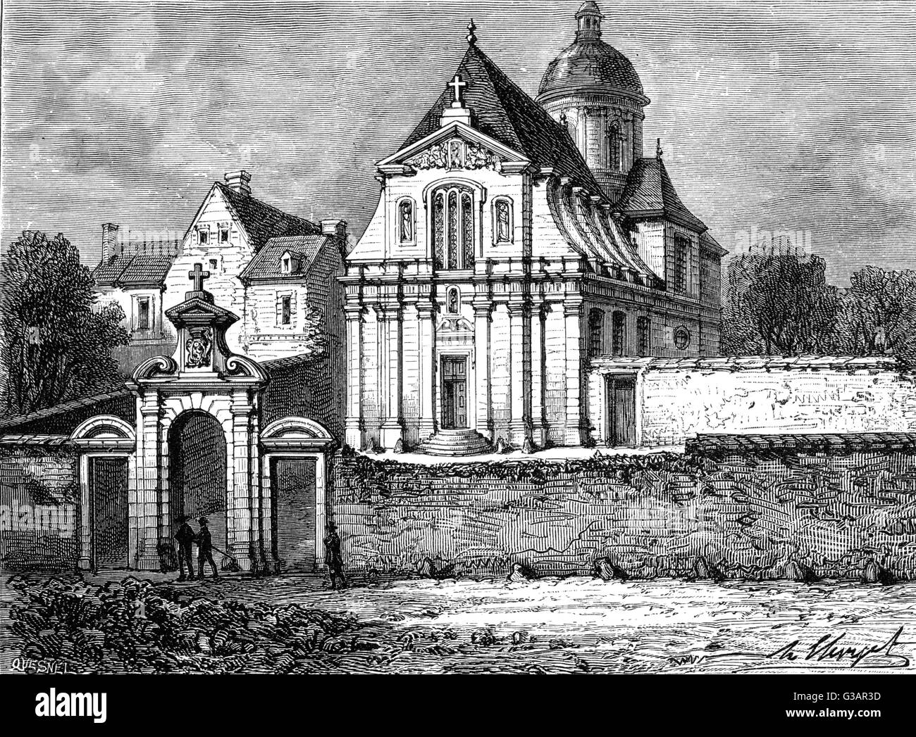 Paris, France - Eglise des Carmes Stock Photo - Alamy