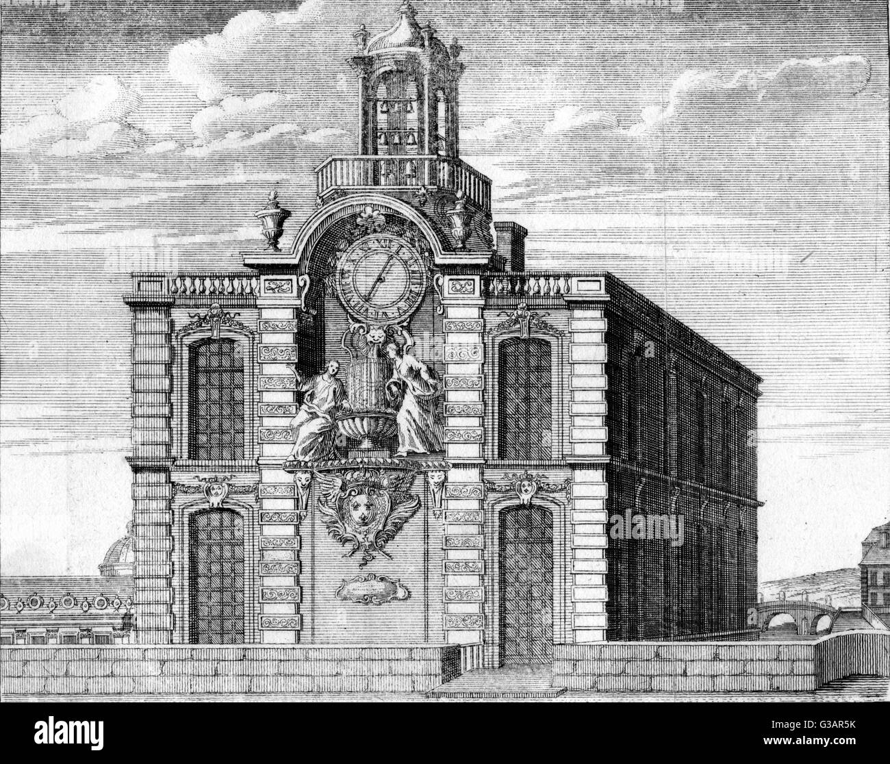 La samaritaine paris Black and White Stock Photos & Images - Alamy