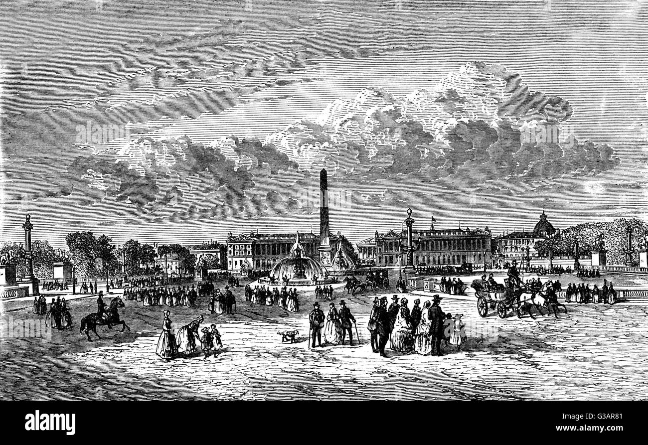 Obelisk place de la concorde square hi-res stock photography and images ...