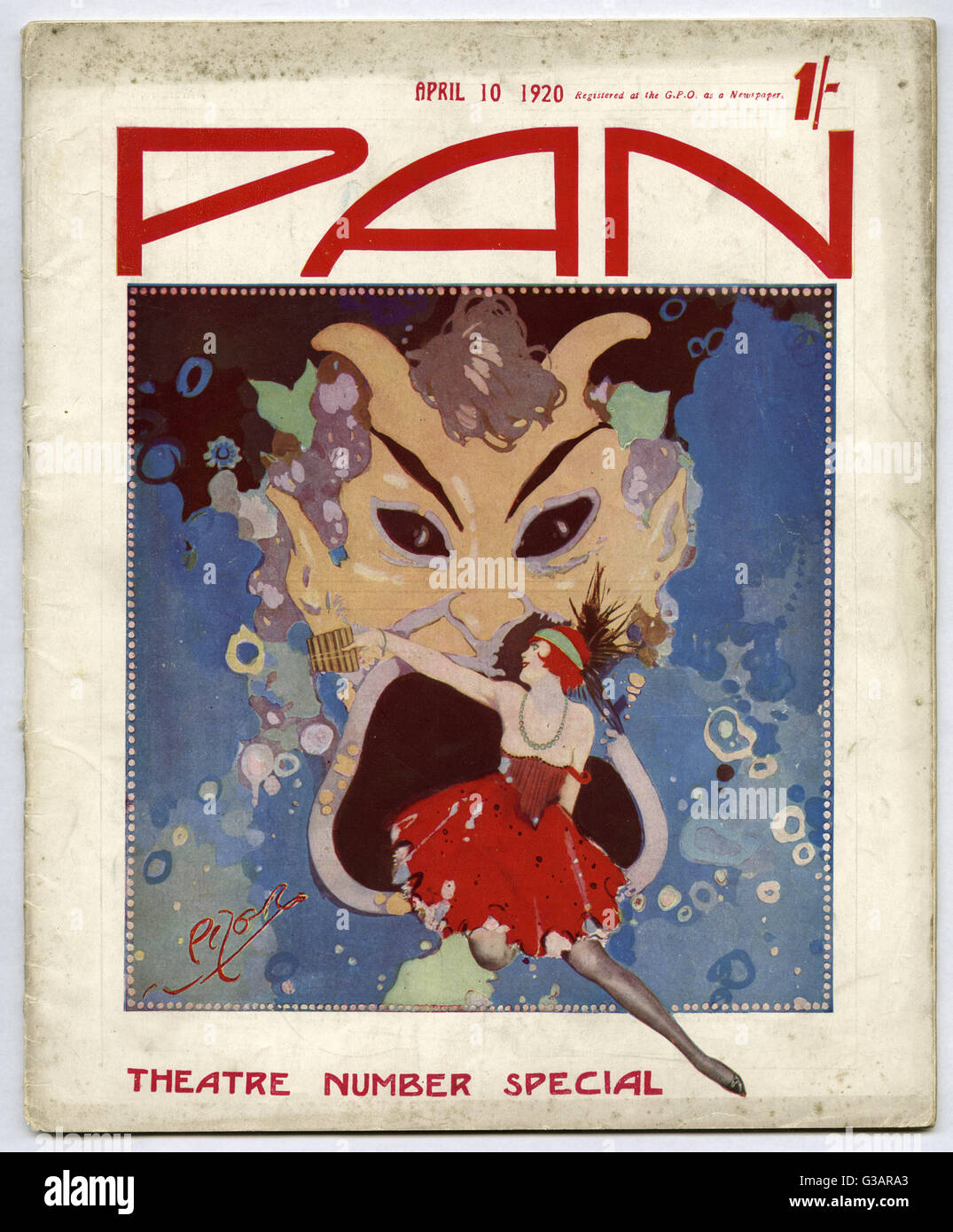 Front Cover Pan Magazine High Resolution Stock Photography and Images ...