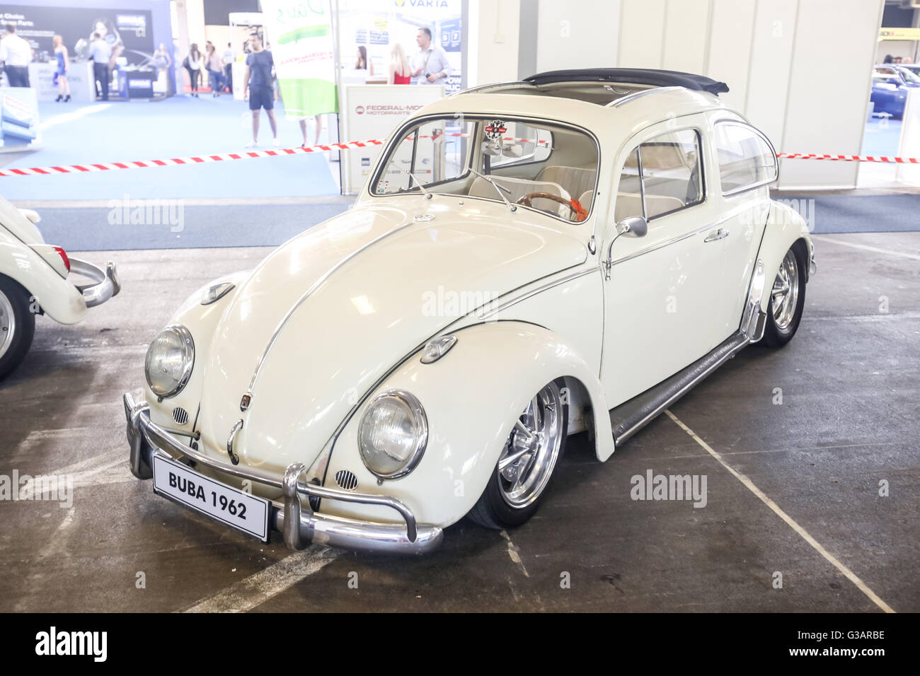 A oldtimer Volkswagen Beetle from 1962 year exhibited at Fast and ...