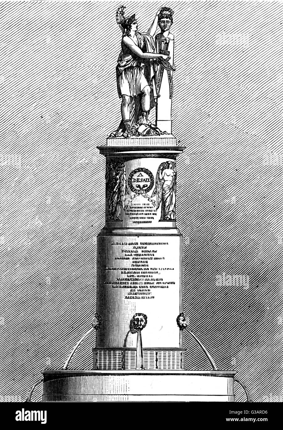 Fontaine desaix hi-res stock photography and images - Alamy