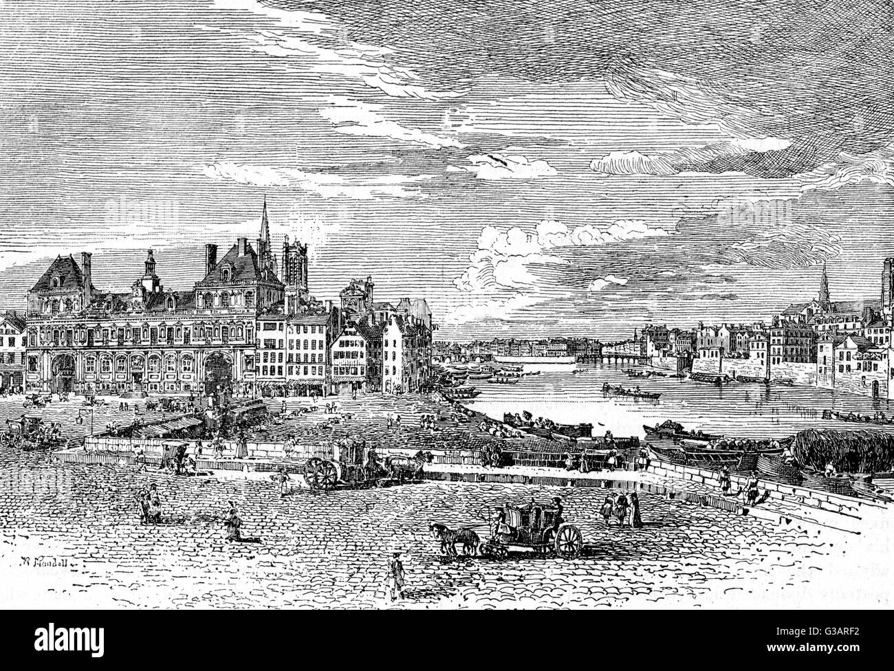 Paris 18th Century France High Resolution Stock Photography and Images ...