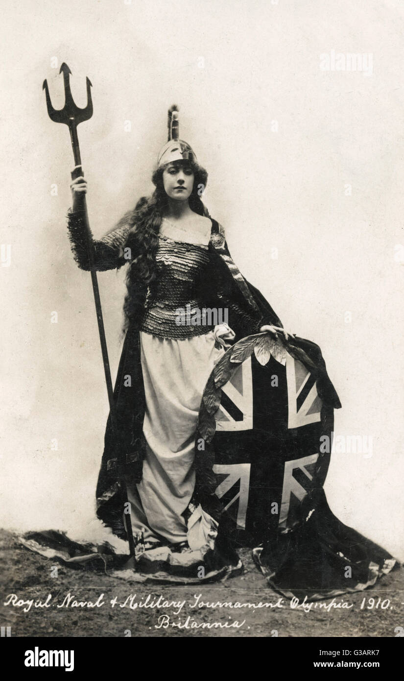 Female Britannia The High Resolution Stock Photography and Images - Alamy