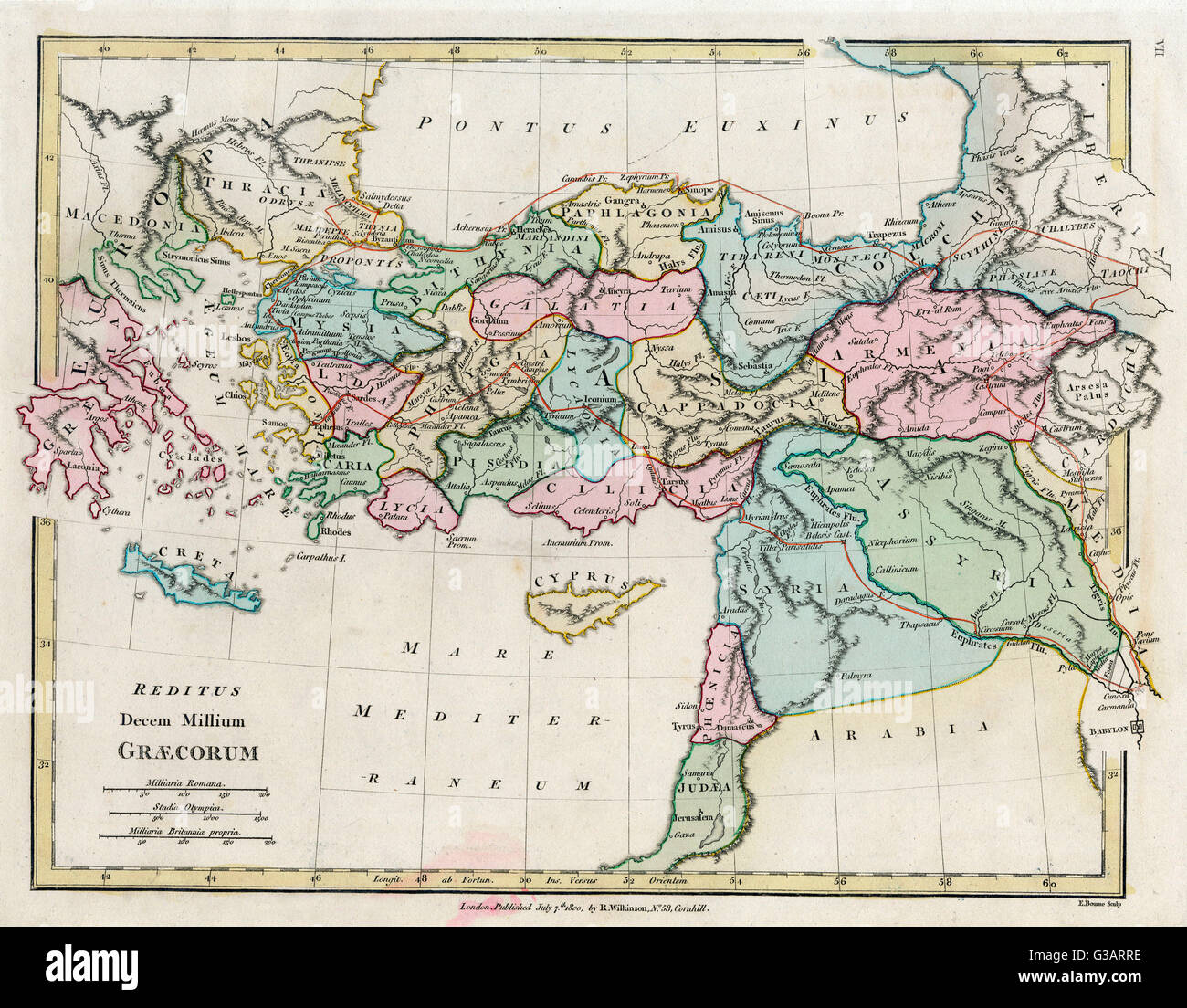 A map showing the extent of the Byzantine Empire - the predominantly ...