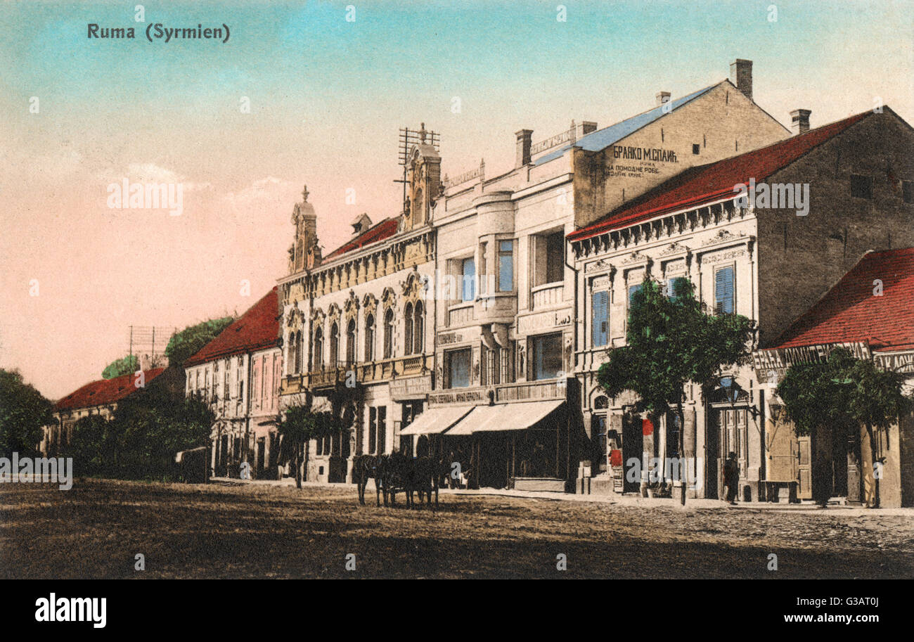 Ruma, Vojvodina, Serbia Stock Photo - Alamy