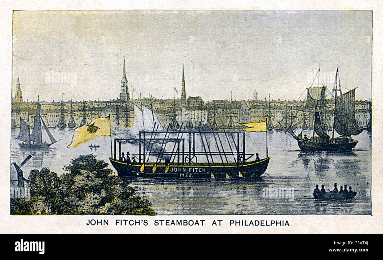 John fitchs steamboat hi-res stock photography and images - Alamy