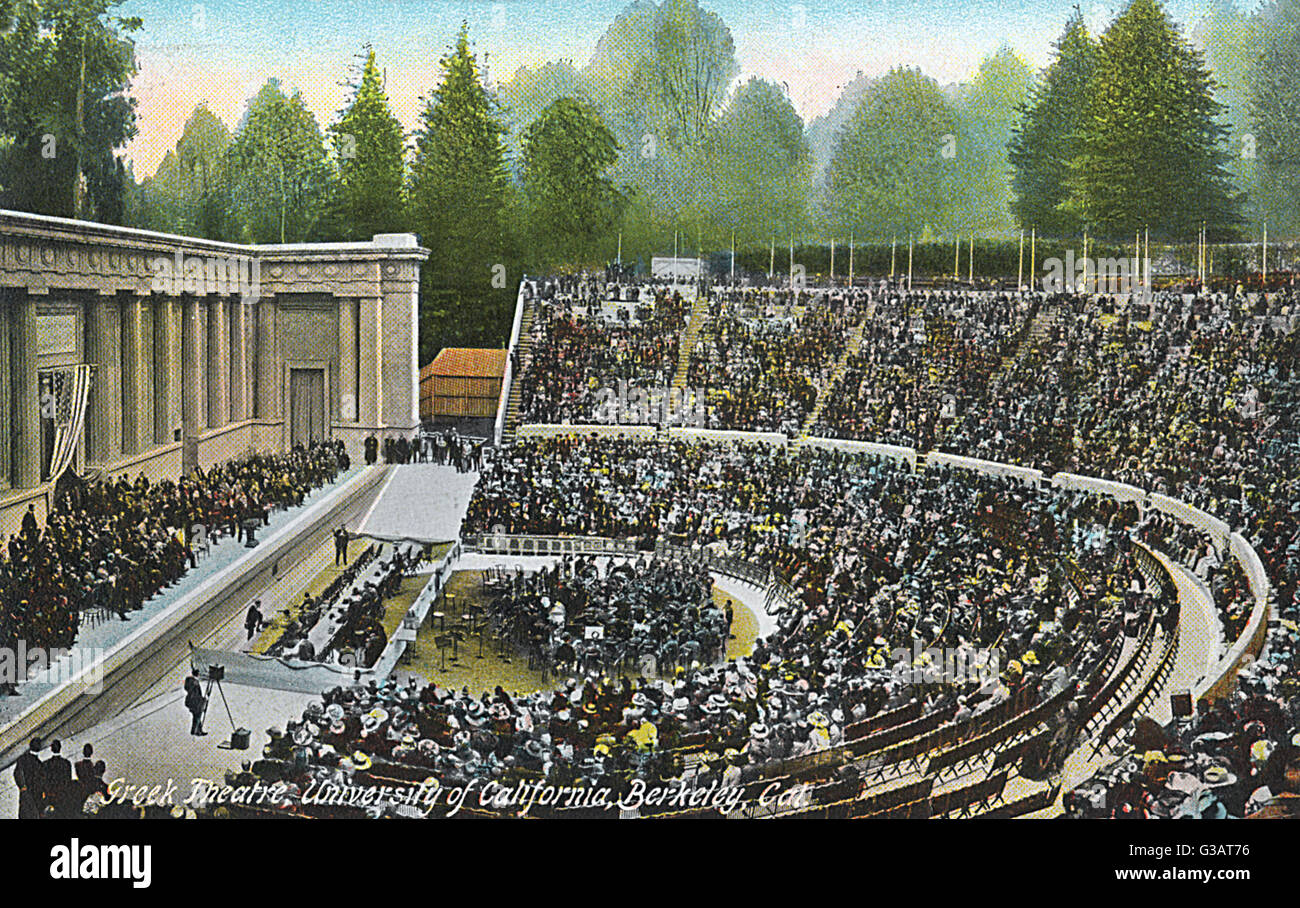 The Greek Theatre with an event taking place, University of California ...