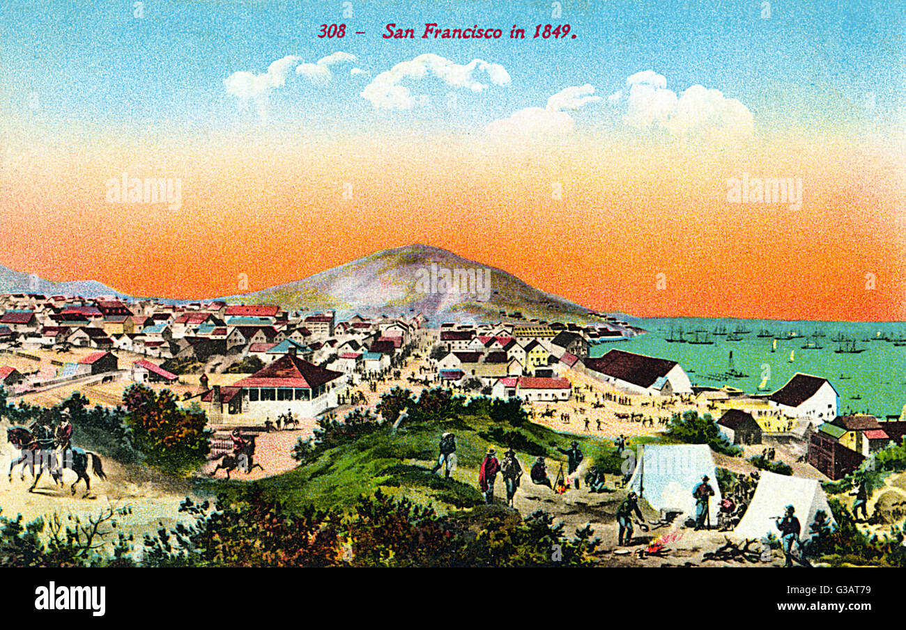 History of early california hi-res stock photography and images - Alamy