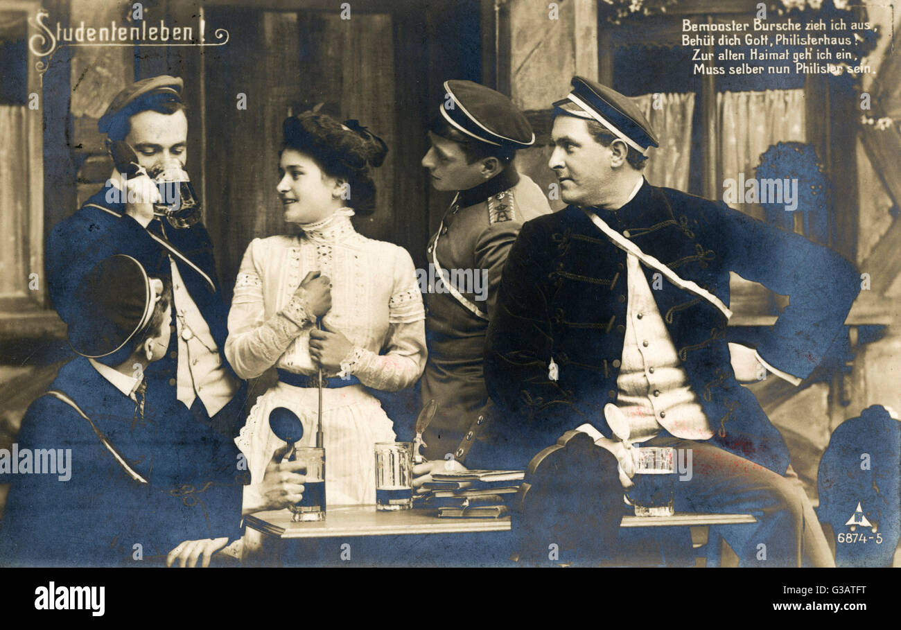 German students hi-res stock photography and images - Alamy