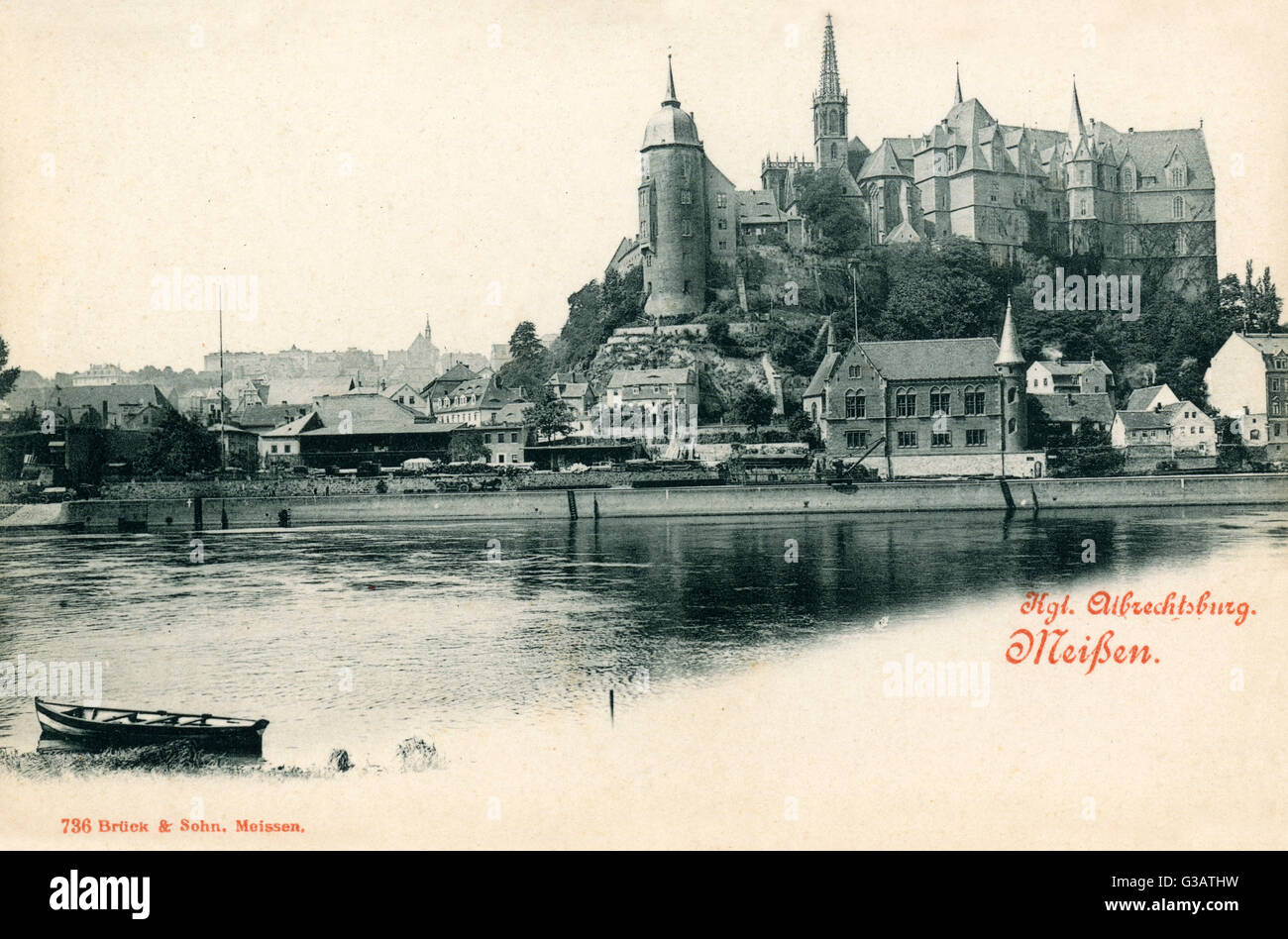 Albrechtsburg Castle, Meissen, Germany Stock Photo - Alamy