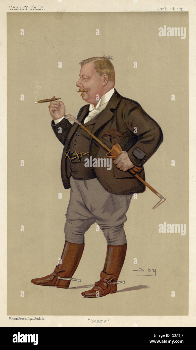 Edward Linley Sambourne, English cartoonist Stock Photo - Alamy