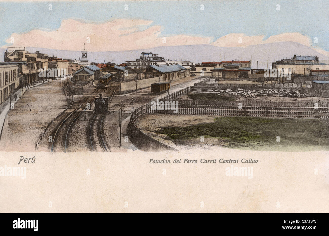 Lima central station hi-res stock photography and images - Alamy