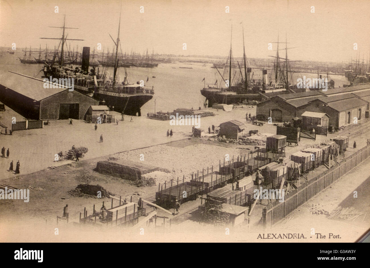 The Port Of Alexandria High Resolution Stock Photography and Images - Alamy