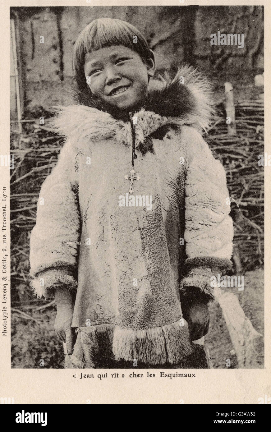 Eskimo Christian converts of the Arctic Ocean region Stock Photo - Alamy