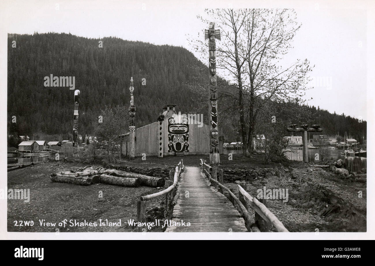 Shakes Island, Wrangell, Alaska, USA Stock Photo - Alamy