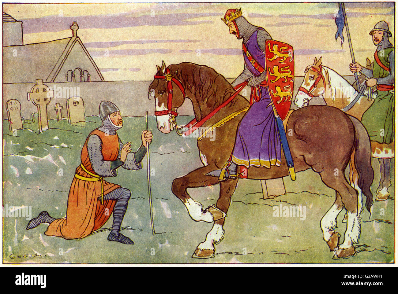 John Balliol surrenders the Kingdom of Scotland to King Edward I (1239 ...