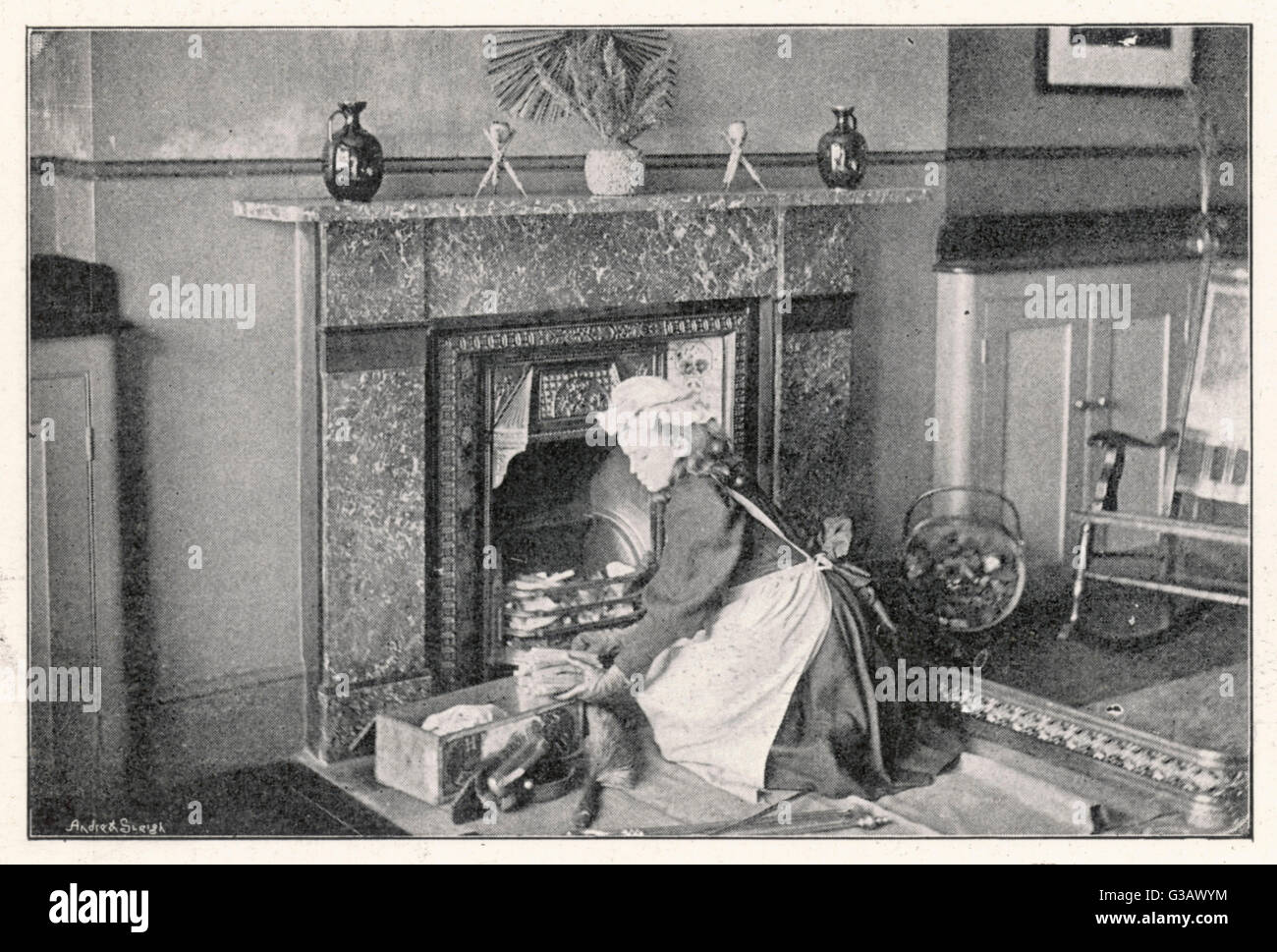 Laying a fire hi-res stock photography and images - Alamy