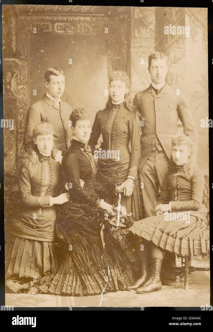 Queen Victoria And Albert Edward High Resolution Stock Photography and ...