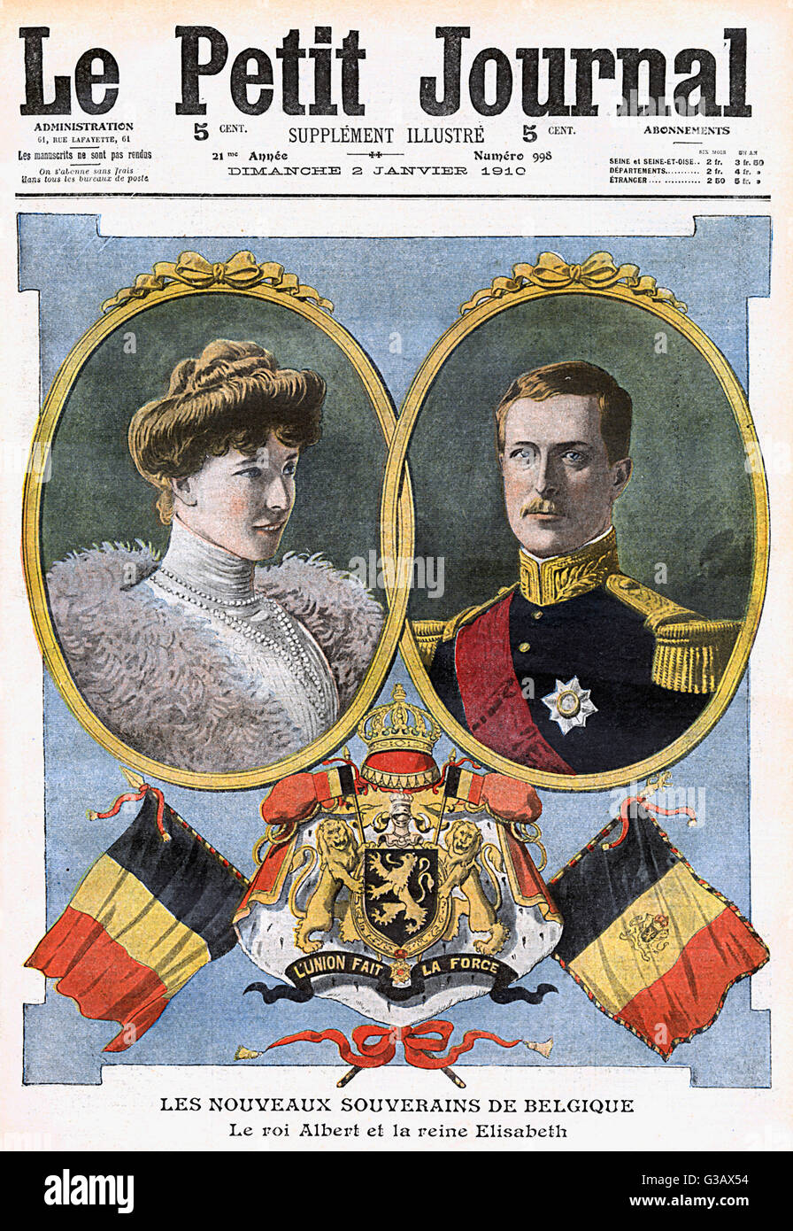 ALBERT I KING OF BELGIUM Stock Photo - Alamy