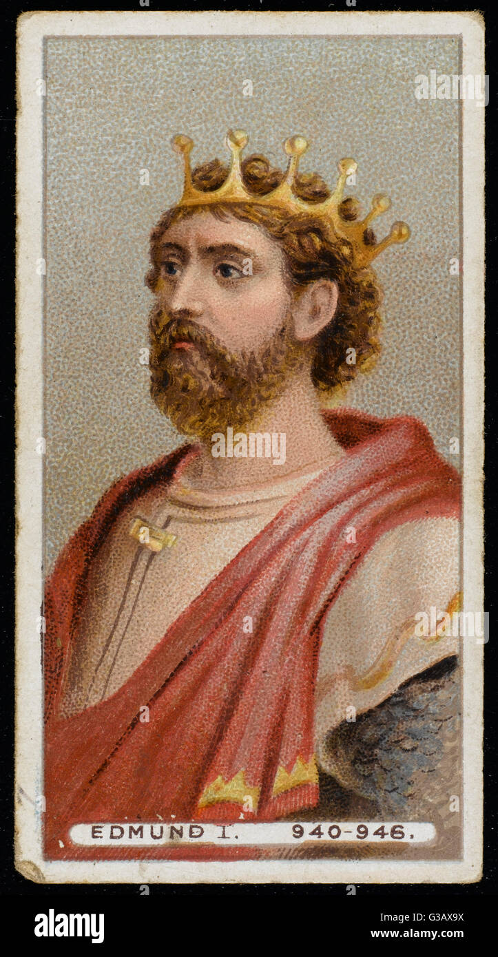 EDMUND I called the DEED-DOER and THE MAGNIFICENT King of England (939 ...